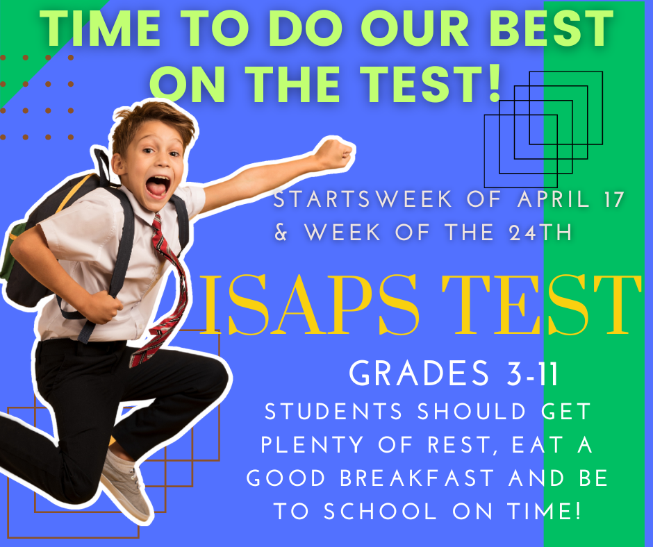 Time to do OUR BEST on the TEST | Belmond-Klemme